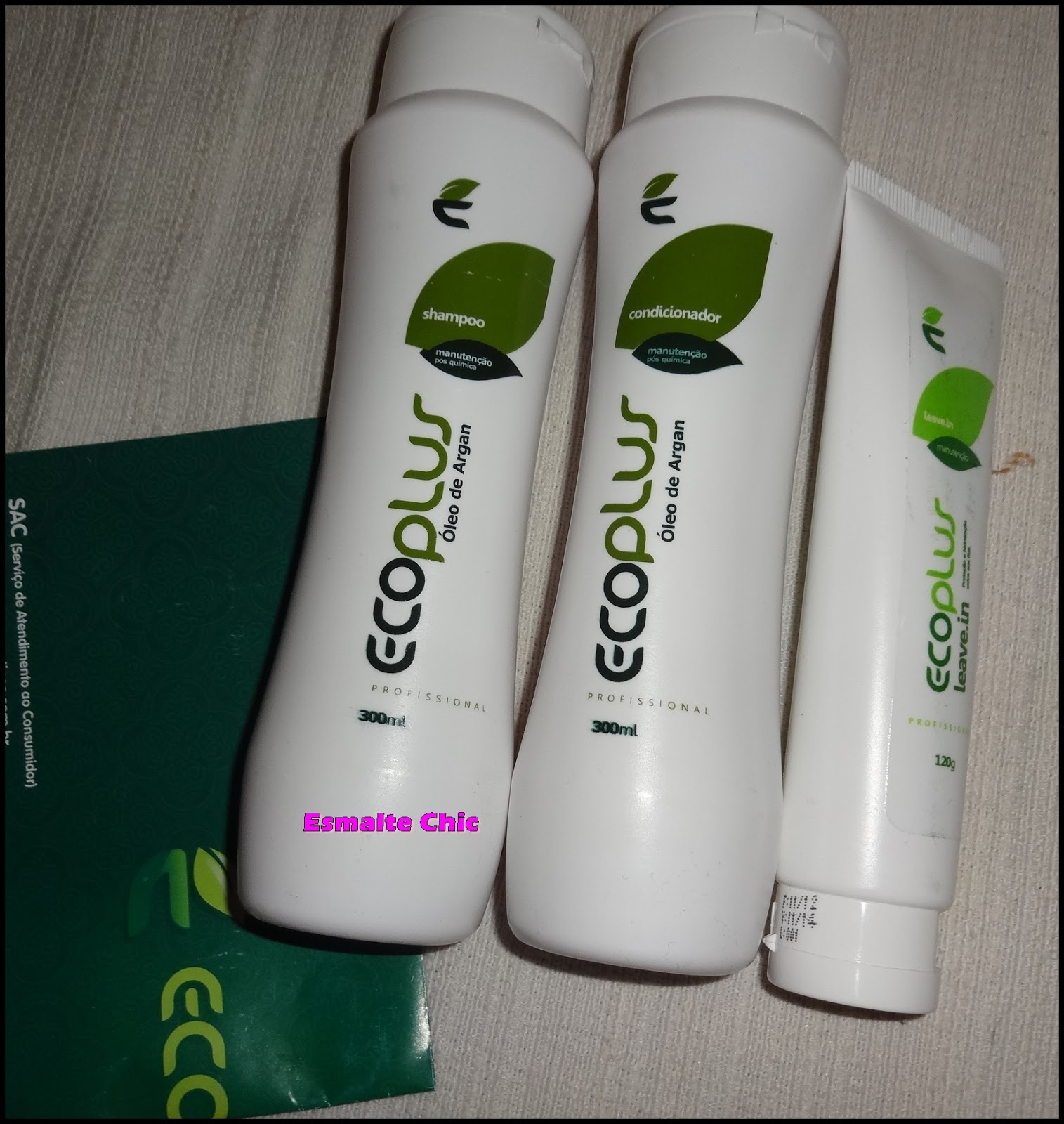 Esmalte Chic: Nova Parceria - EcoPlus Cosméticos!