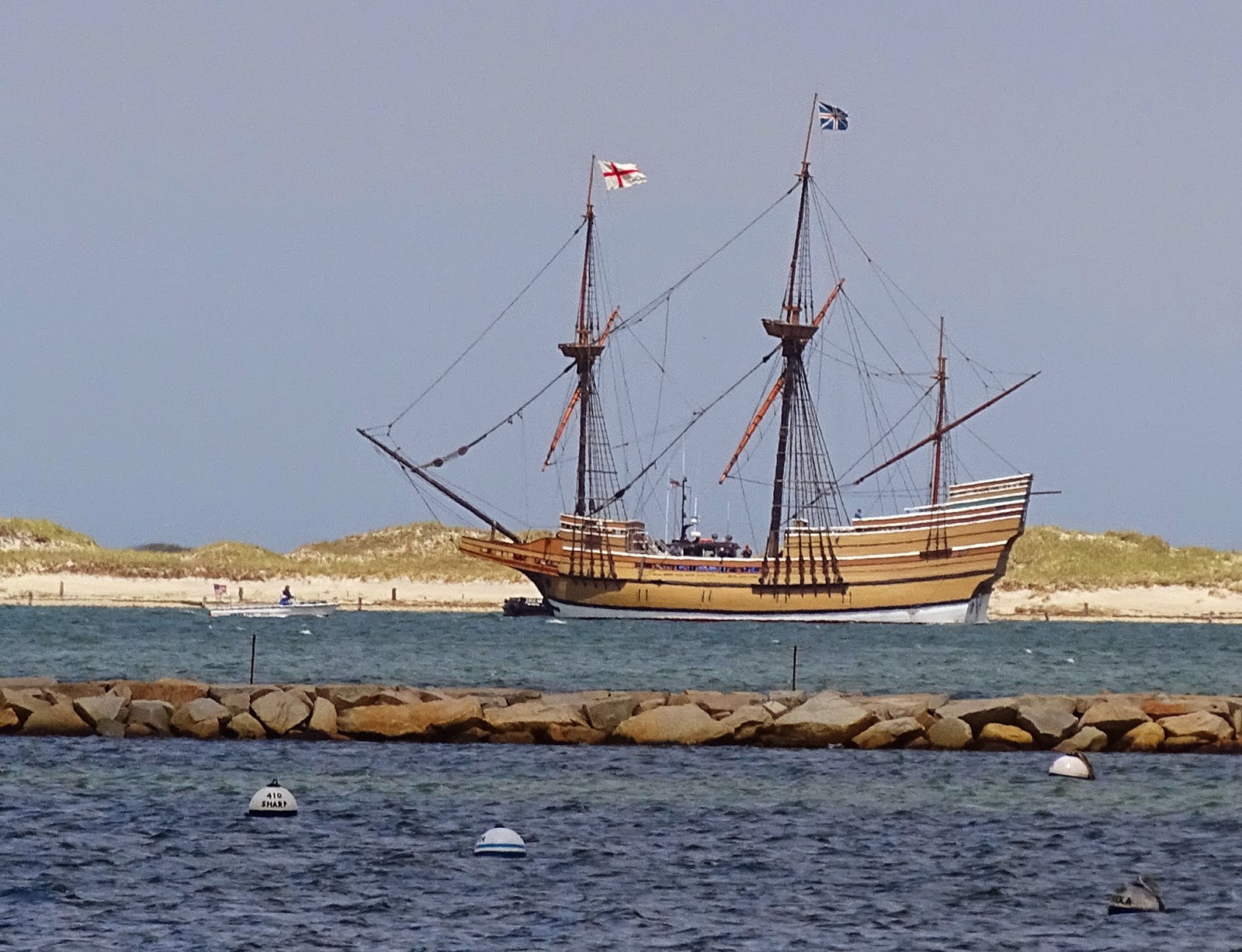 Joe's Retirement Blog: The Return of Mayflower II, Plymouth ...