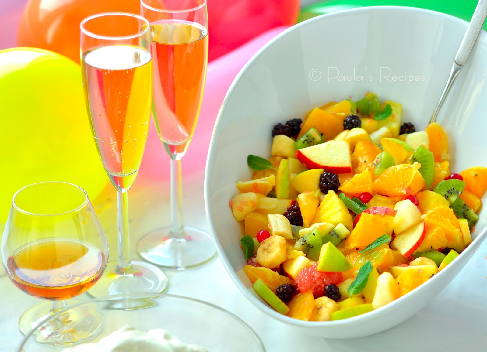 Paula's Recipes: Obst Salat