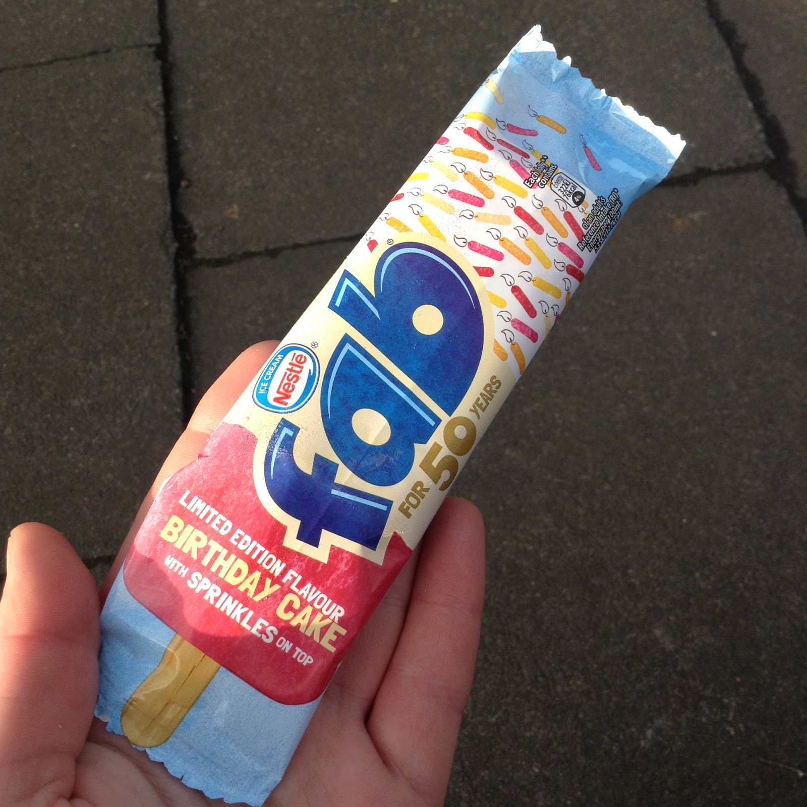 Nestle Fab Birthday Cake Flavour