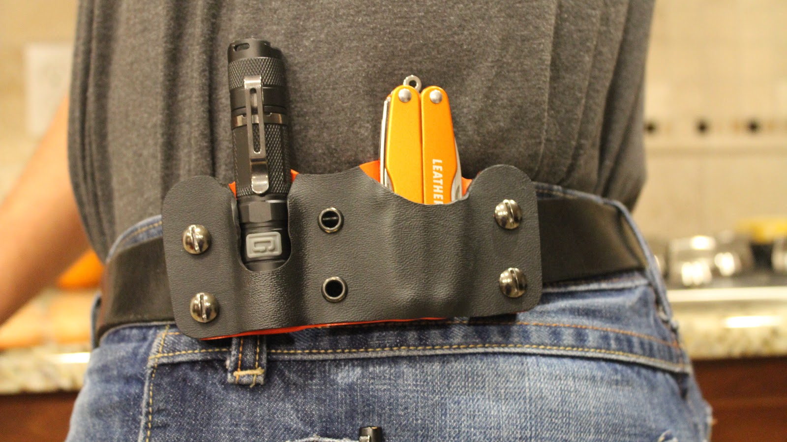The Gadget Nut: My Custom Kydex Multi Holster