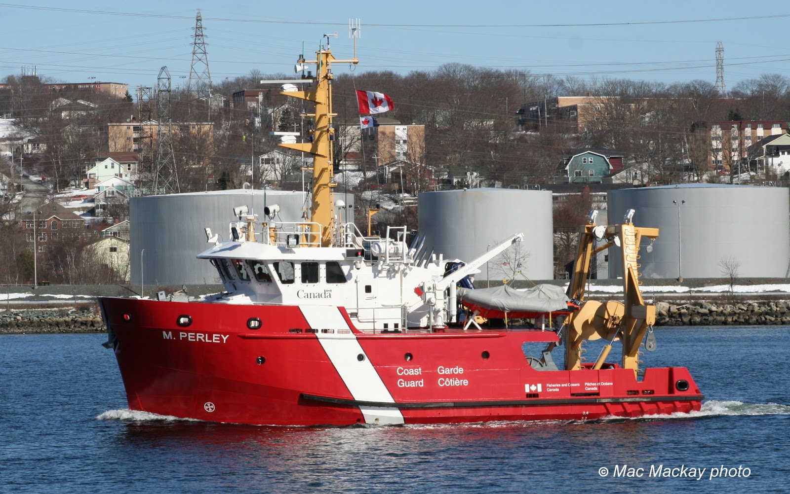 Shipfax: CCGS M.Perley - weekend trials