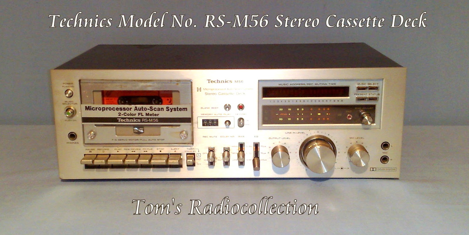 TOM's TECH TOYS: TECHNICS - Radio Stereo Electronics