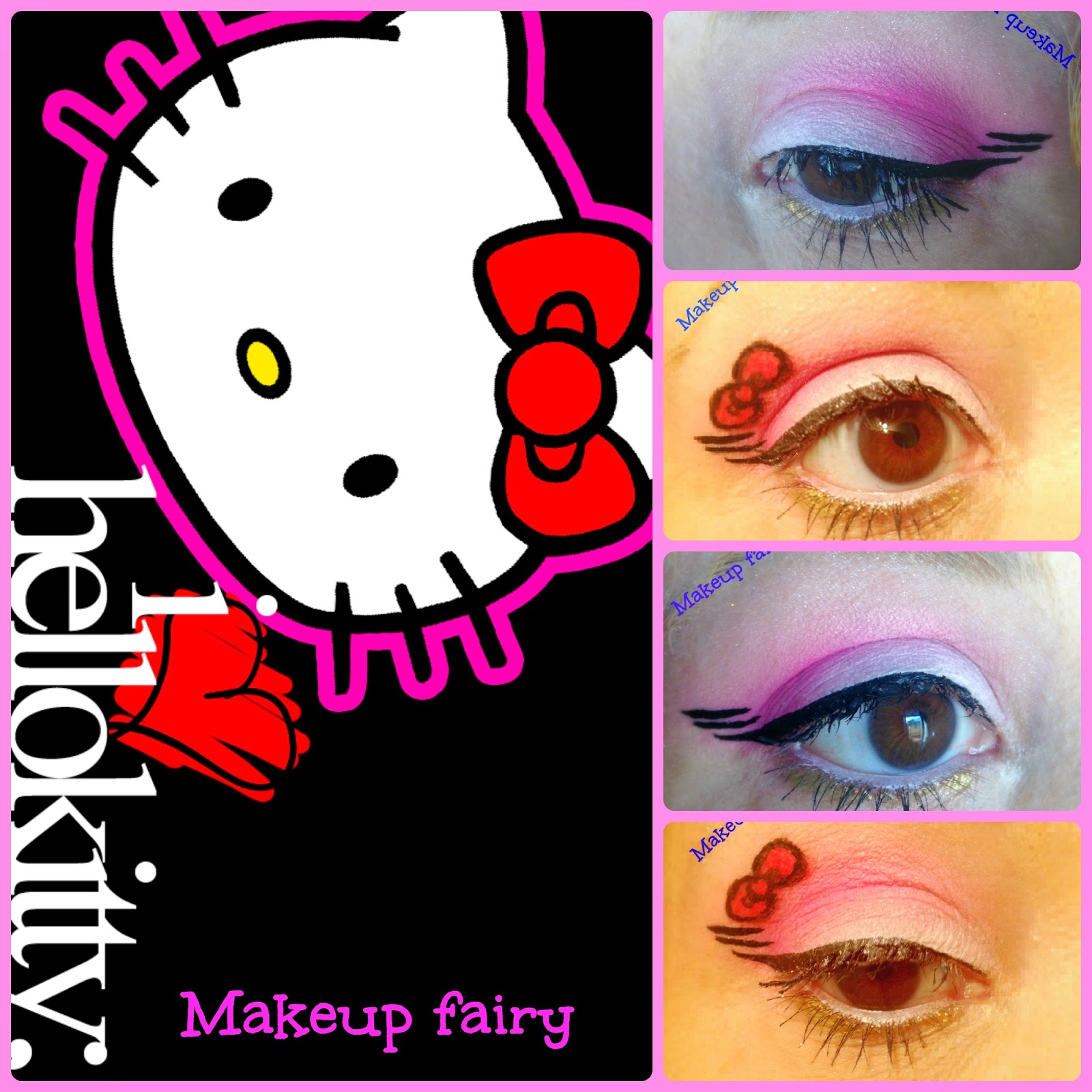 Hello Kitty Halloween Makeup