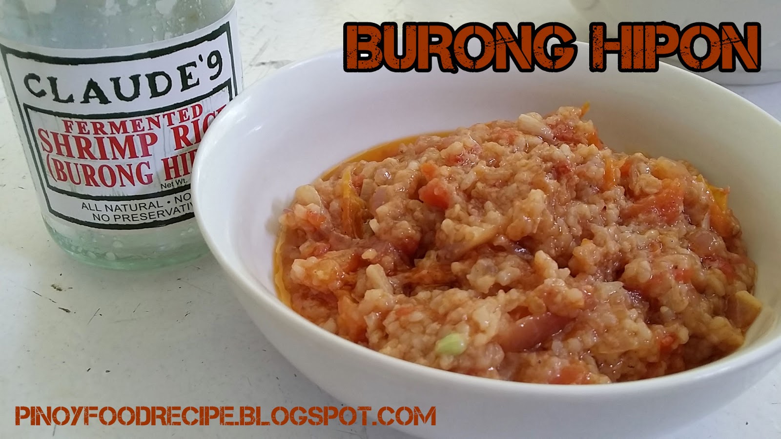 Pinoy Food Recipes: Ginisang Burong Kanin na may Hipon (Sauteed ...