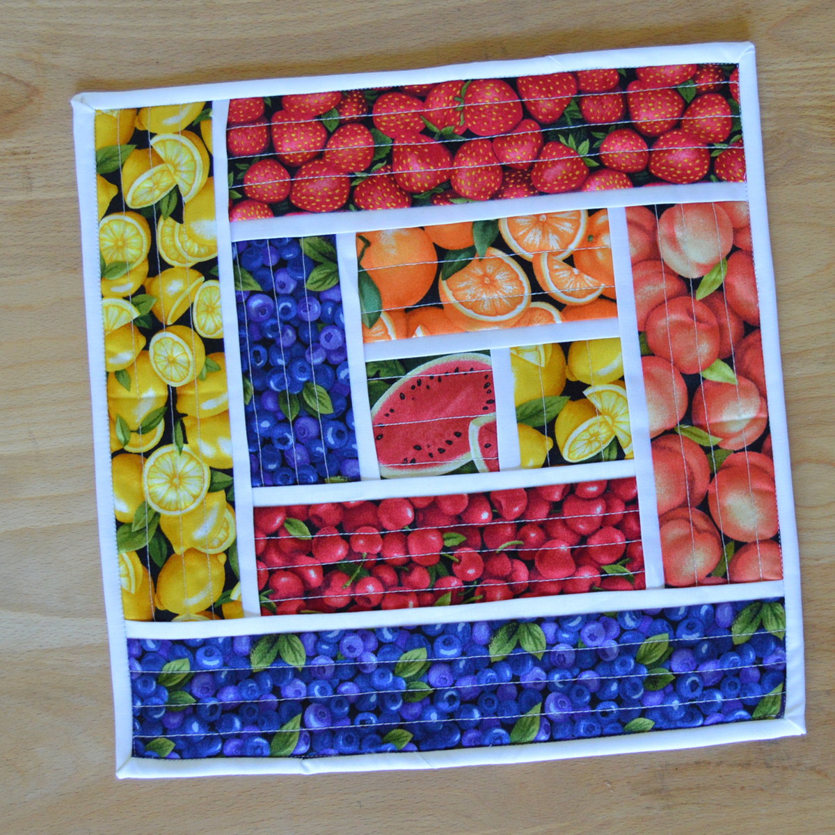 Inspired by Fabric: Summer of Sewing: Garden Trivets