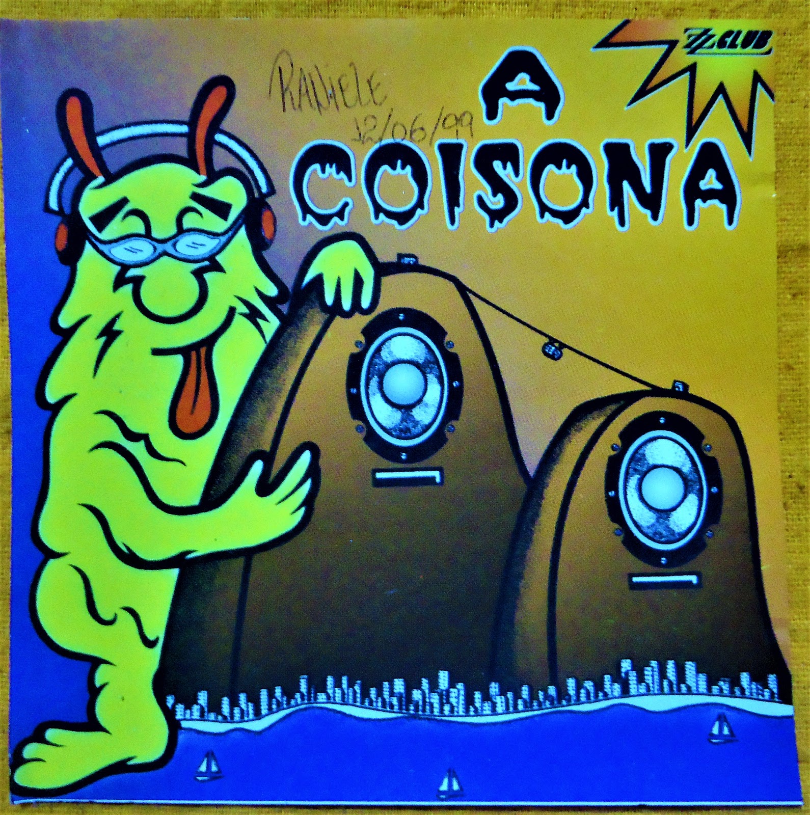 ZZ CLUB - 1997 - A COISONA (CD AFG 003) - Site Funk antigo