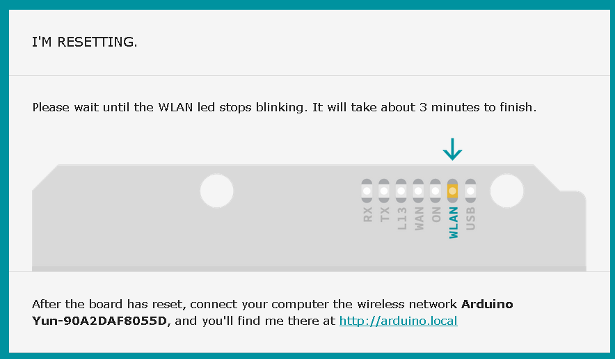 葉難: Arduino Yún：更新OpenWrt-Yun映像檔