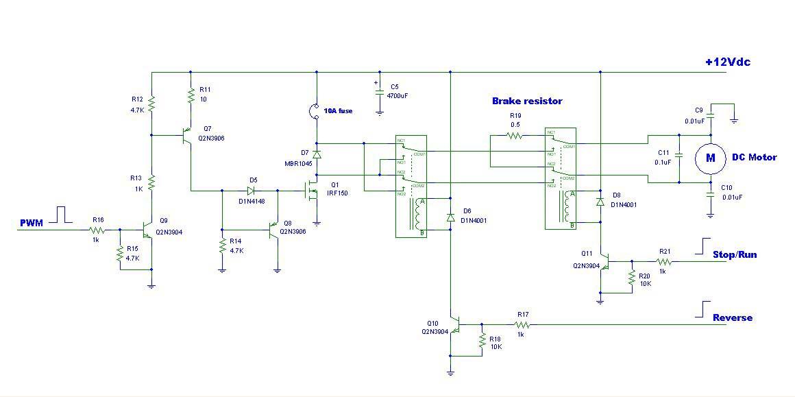Membuat Driver Motor DC PWM (Forward, Reverse dan Breaking)