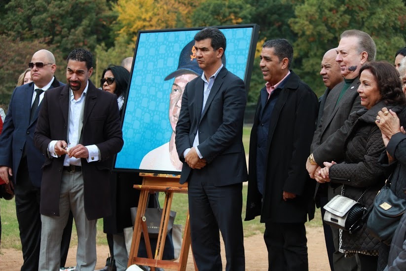 MATEO ROJAS ALOU EN OBRA DEL ARTISTA PLÁSTICO OSCAR ABREU