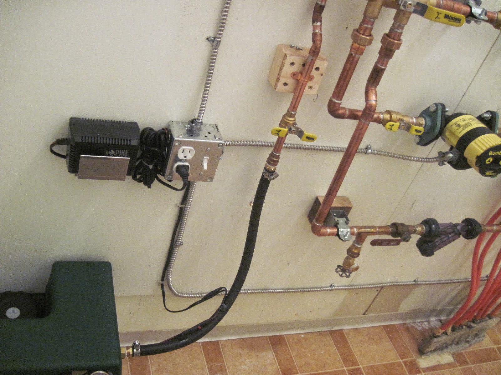 Hydronic System for Attached Garage: System Assembly