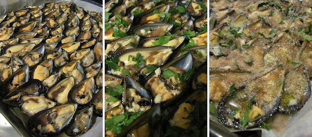 kuchnia pod wulkanem: Cozze gratinate, czyli zapiekane mule