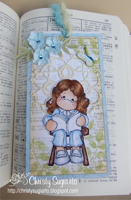 Christy Designs: Editor Tilda-Book mark