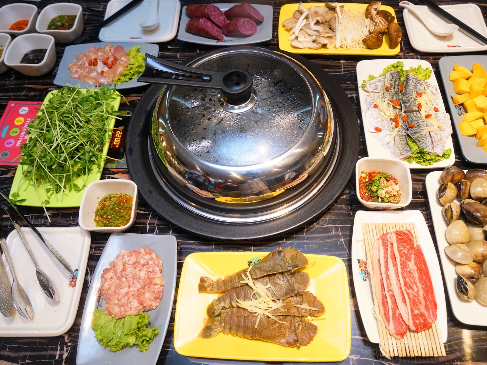 PinkyPiggu: Steam Box 蒸好食创意蒸汽火锅店 @ Serangoon Gardens ~ Hong Kong's ...