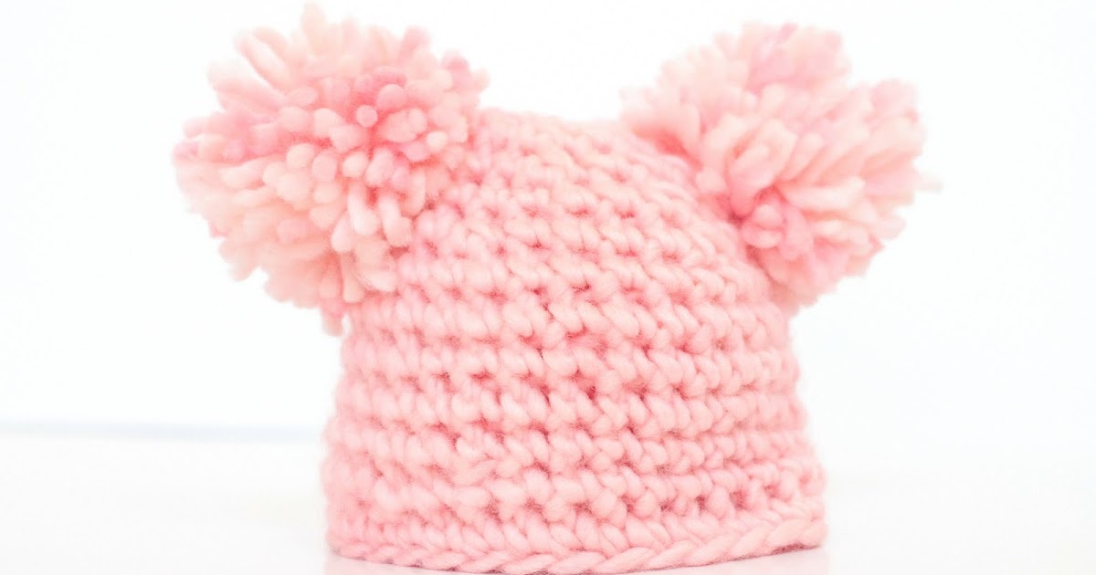 Make It Handmade: The Bubble Gum Newborn Hat -- Free Pattern