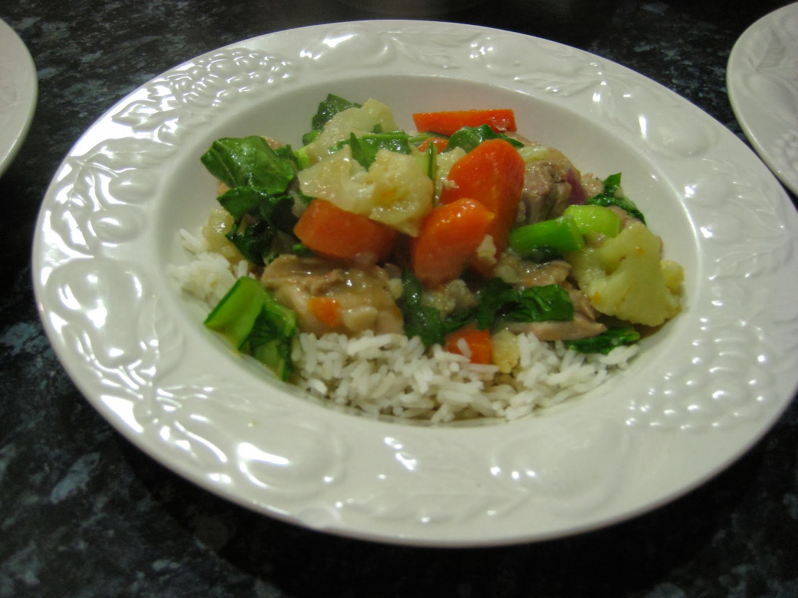 Beyond My Picket Fence: In Which Mr Busy Cooks a Two-Course Dinner