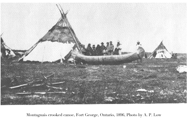 Beaver Bark Canoes: Eastern Cree Crooked Canoe