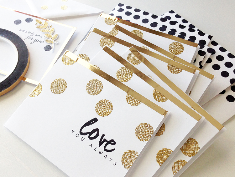 Homespun with Heart: A luxe card set...