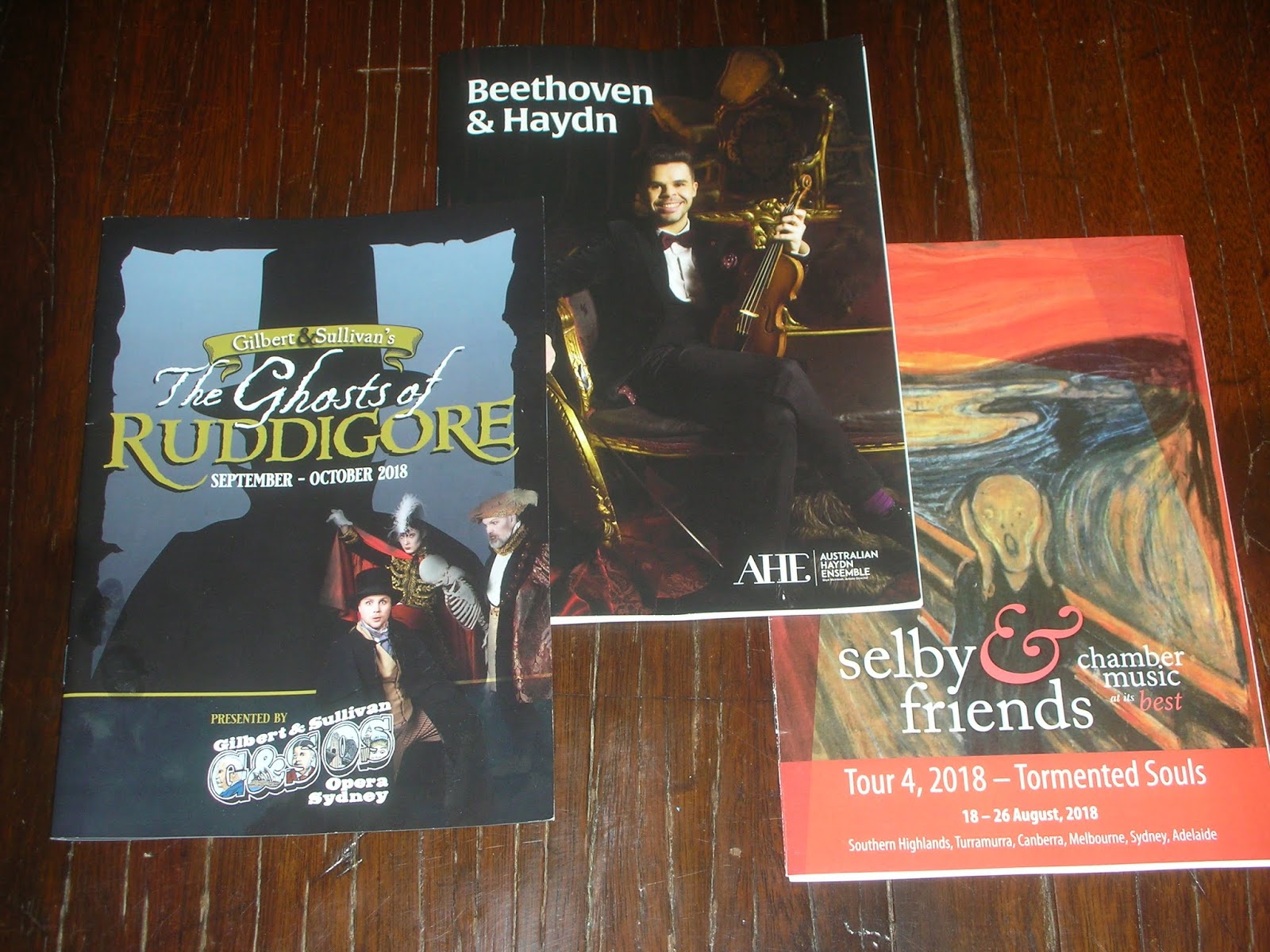 Andrew's Opera: 2018