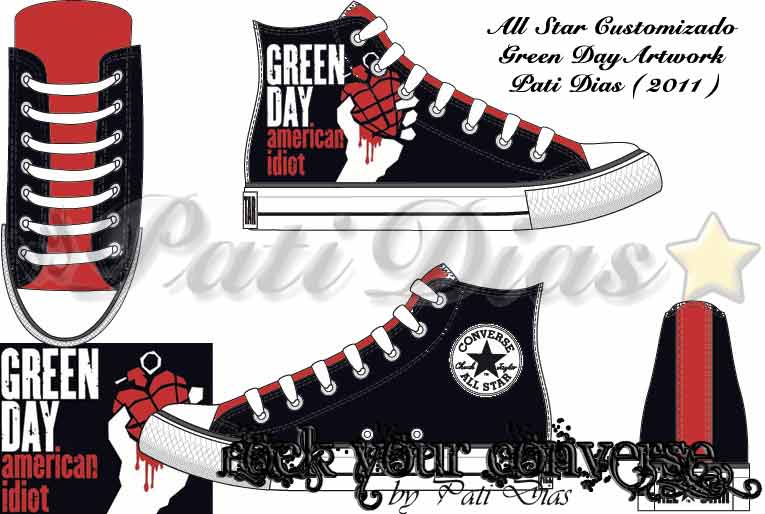 Converse All Star Customizado - Rock Your Converse!: Projetos All Star ...
