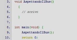 Aspettando il bus: Impariamo a programmare