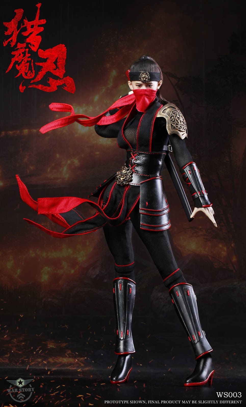 toyhaven: Check out War Story Toys 1/6th scale Demon Female Ninja ...