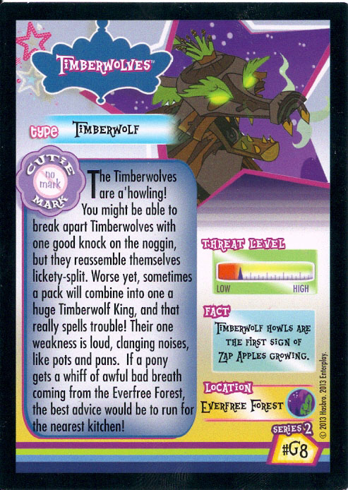 MLP Timberwolves Trading Cards | MLP Merch