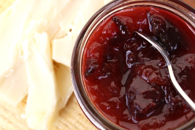 Dollop of Cream: star anise plum jam