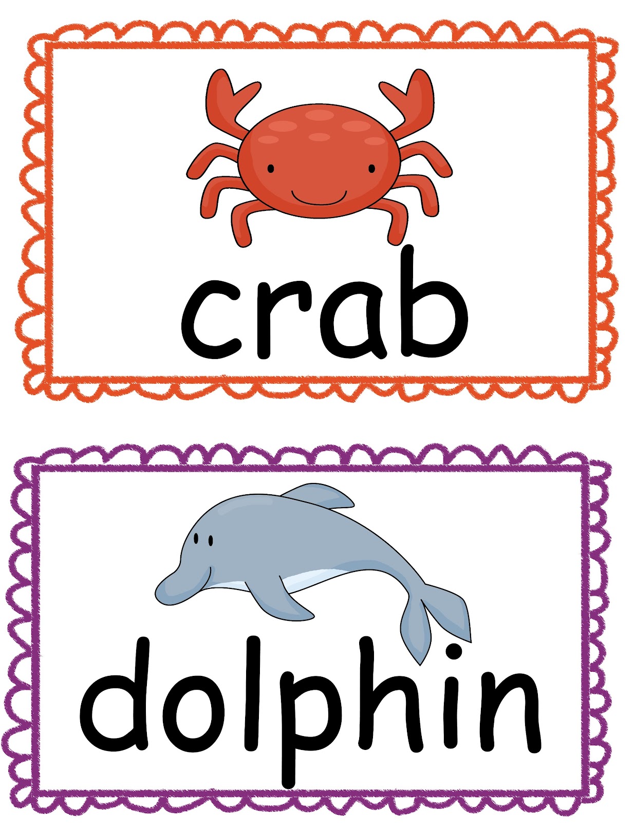 Ocean Theme Read the Room Freebie!