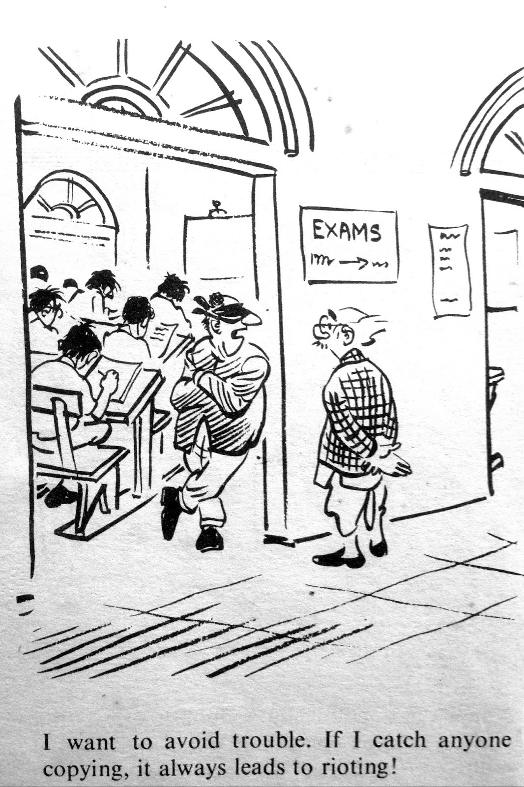 R.K. Laxman's Cartoons: Protests by Students