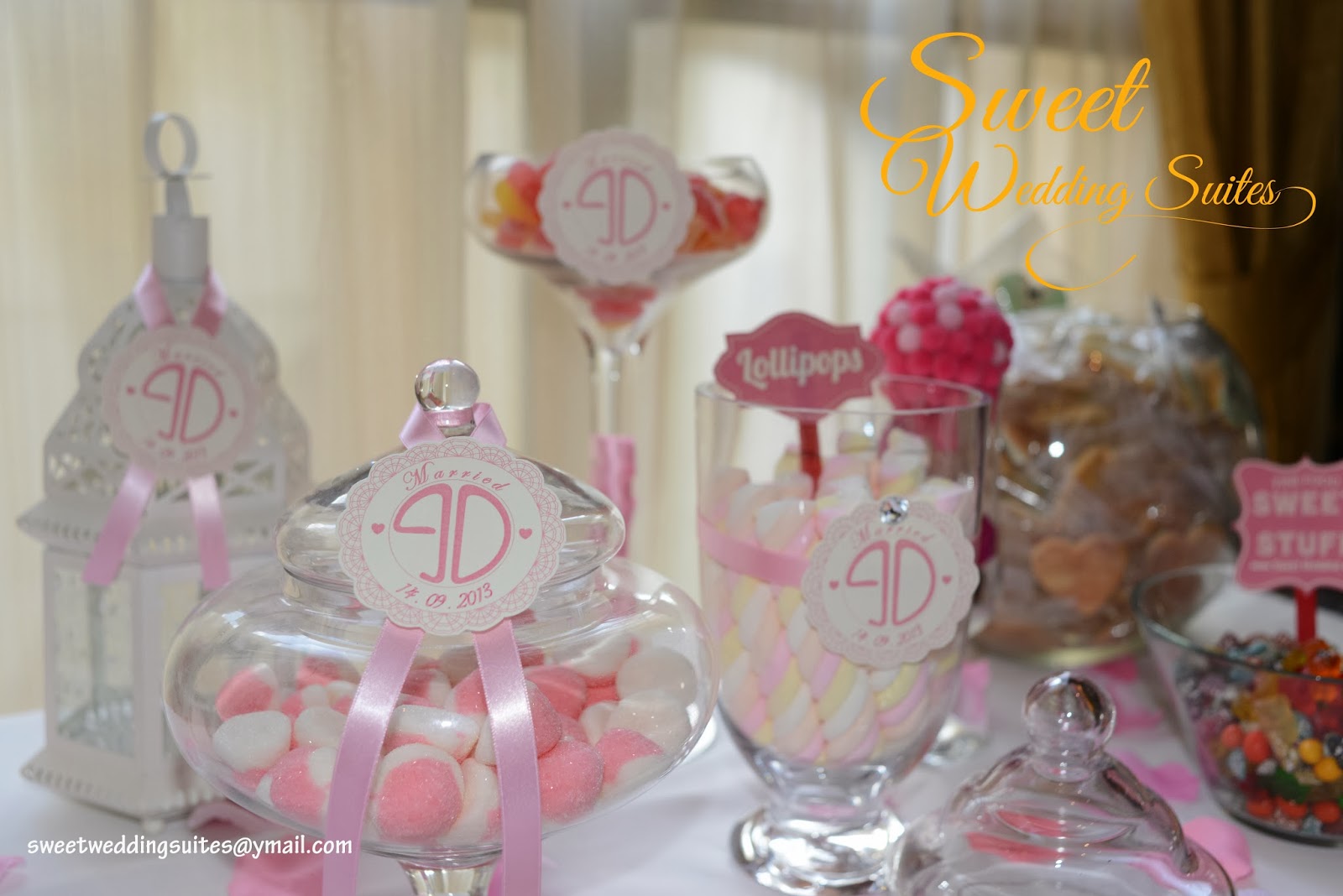 Sweet Wedding Suites: Candy Corner Decoration ~ CWB Excelsior Hotel ~ Pink