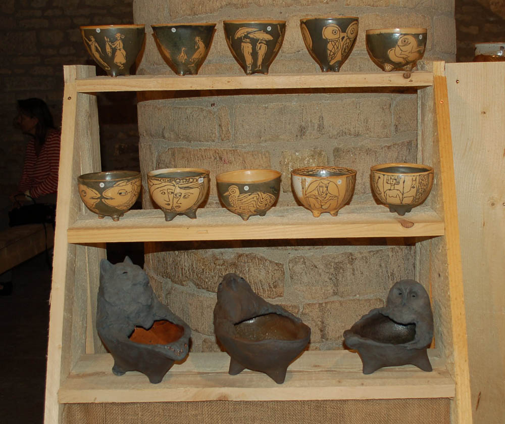 Cormatin, near Taizé & Cluny in South Burgundy: Making Pottery Bowls in ...