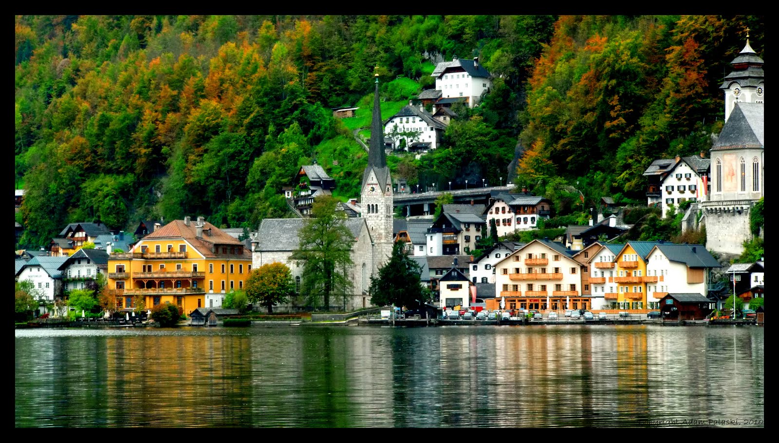 Fall in Hallstatt, Austria