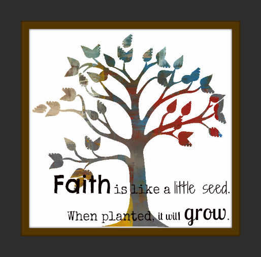 fresh juniper: Free Printable Faith Tree - How to use PicMonkey
