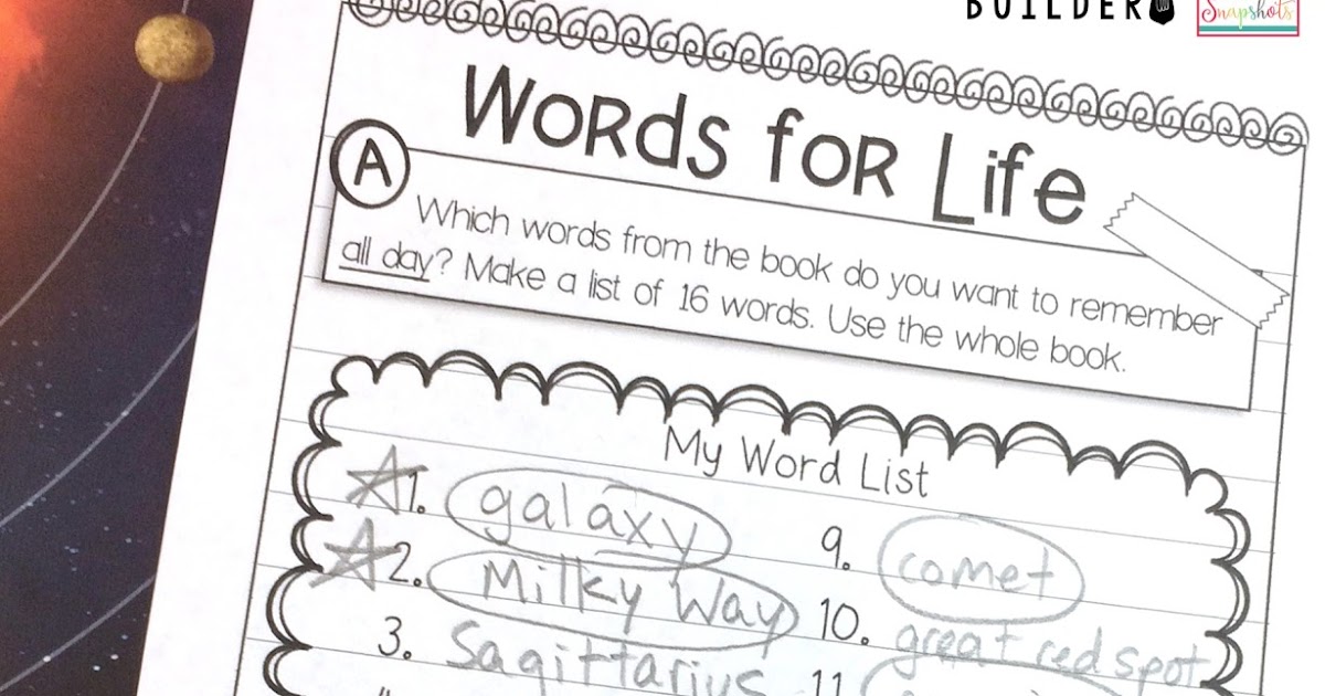 Student Led Vocabulary Work | Upper Elementary Snapshots