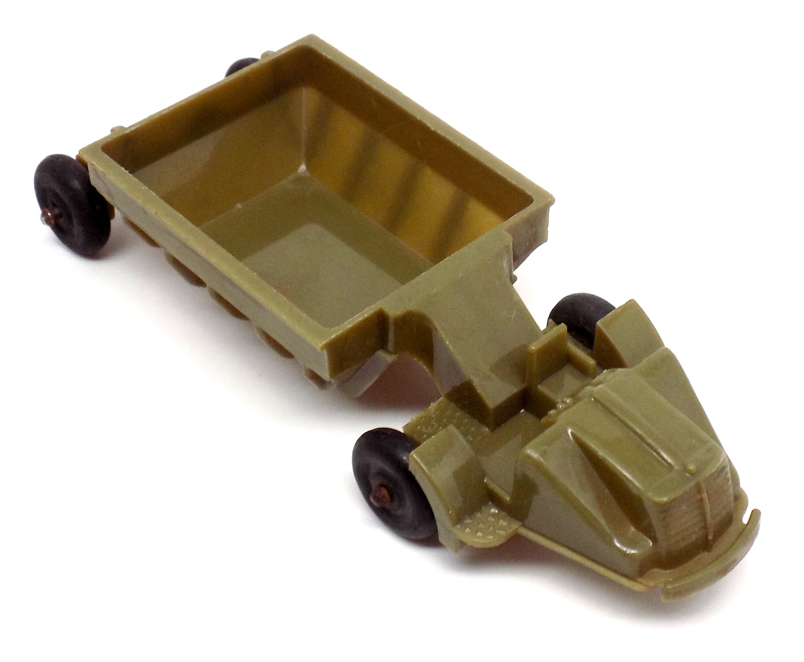 Toys and Stuff: Banner U.S. Army Earth Scraper/Earth Hauler OD HP