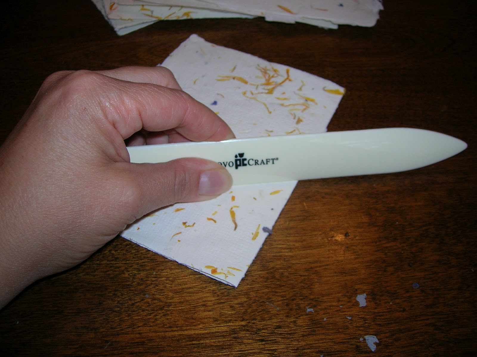 My Creative Mommy: Handbound Leather Wrapped Journal With Summer Gold ...