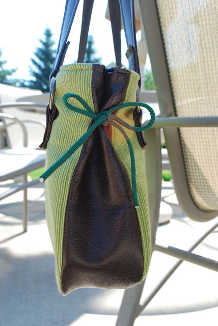 Roonie Ranching: Side Tie Bag with some extra features