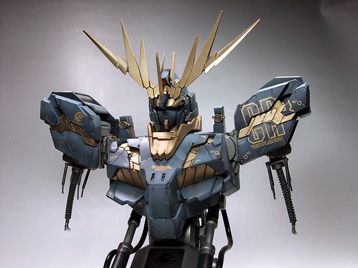 Custom Build: 1/48 Banshee Bust Display "Scratch build"