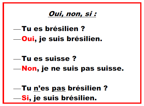 Chez Diana: La négation