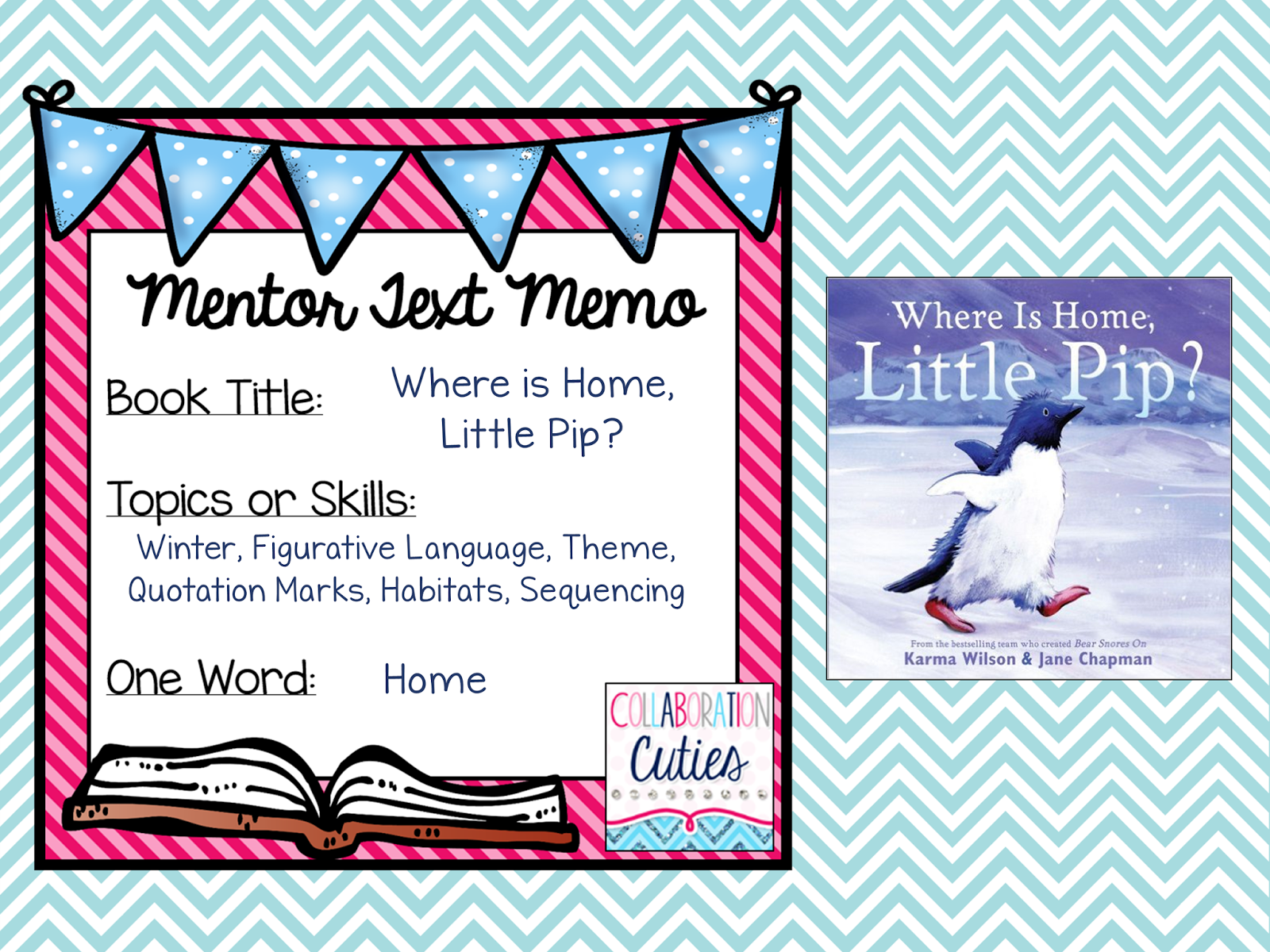Collaboration Cuties: Penguin Mentor Text with Lesson Ideas- Where is ...