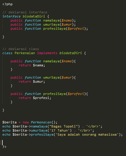 OOP (Object Oriented Programming) pada PHP - Sekolah Kode