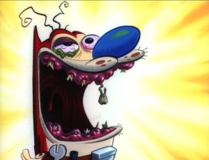 Erin's Blog: Ren and Stimpy's ugly Teeth