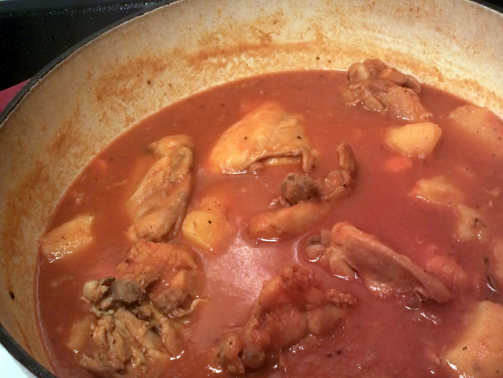 Dinner by Seven Thirty: Chicken Afritada