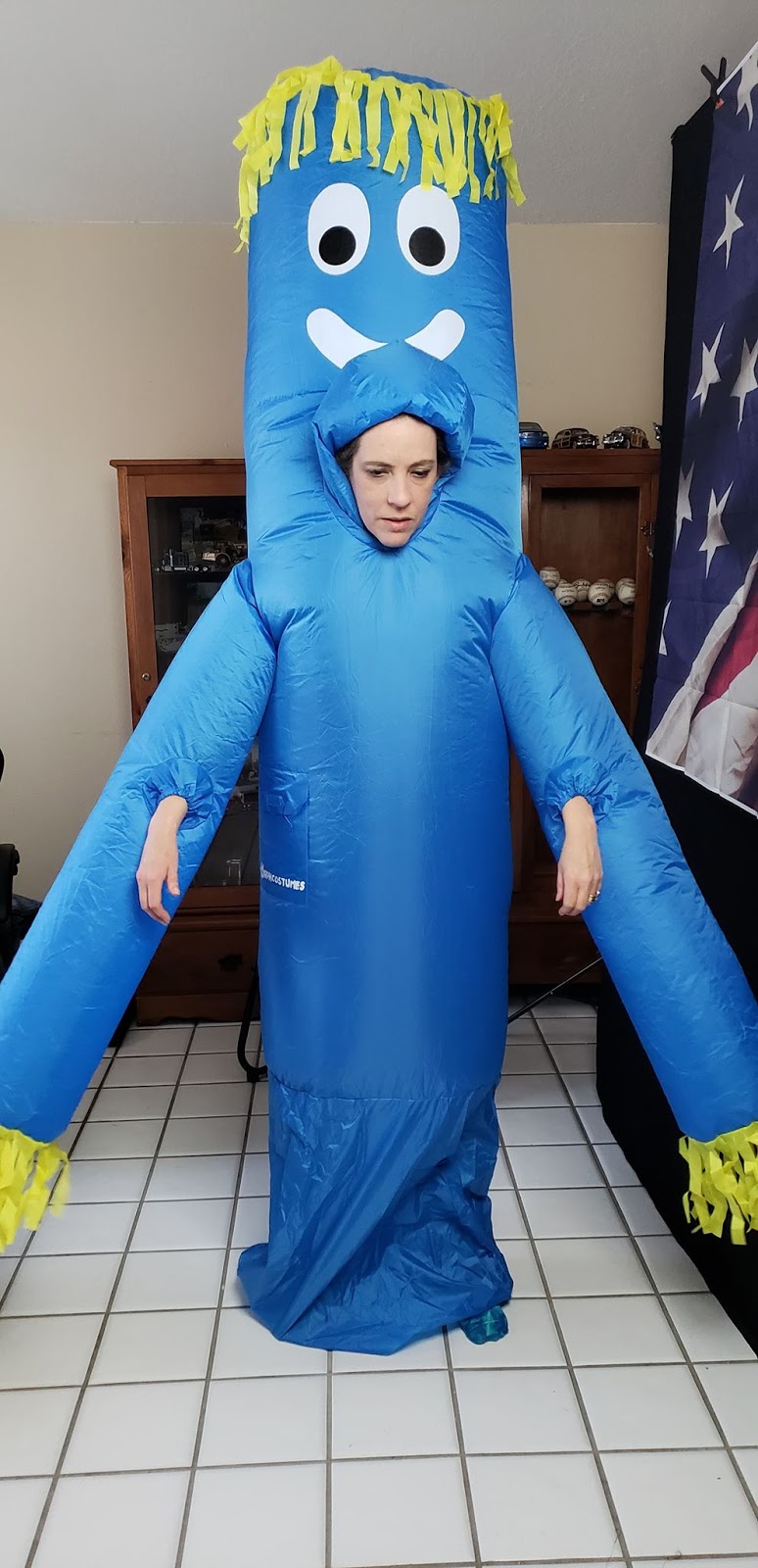 Adult Air-blown Inflatable Car Guy Halloween Costume - Hyde and Eek ...