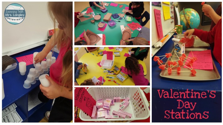 Valentine's Day Stations | Learning with Mrs. Langley