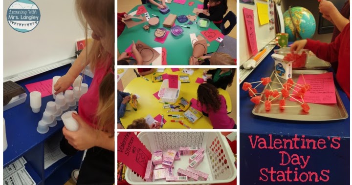 Valentine's Day Stations | Learning with Mrs. Langley