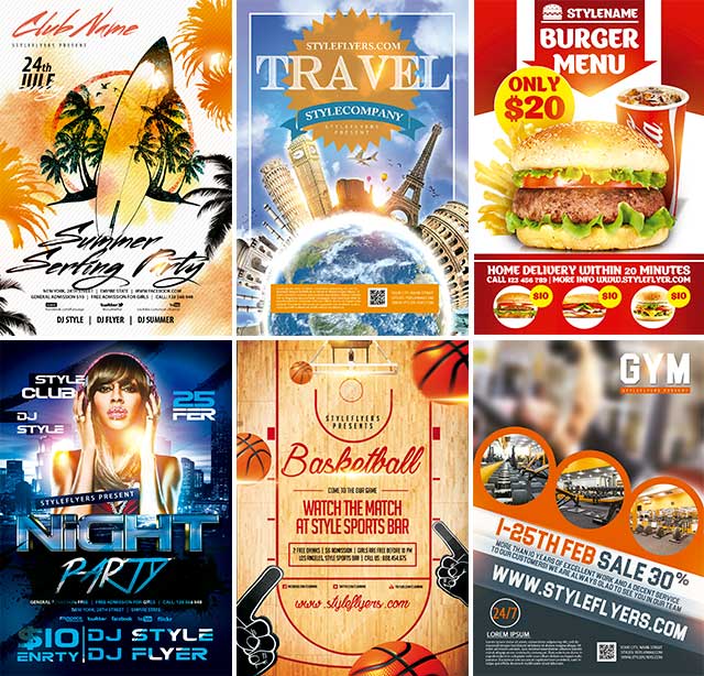 StyleFlyers: 475 Plantillas para Flyers con Calidad Premium Gratis ...