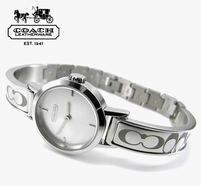 Coach Signature Studio 14501438 Bangle Watch - Avenue Online