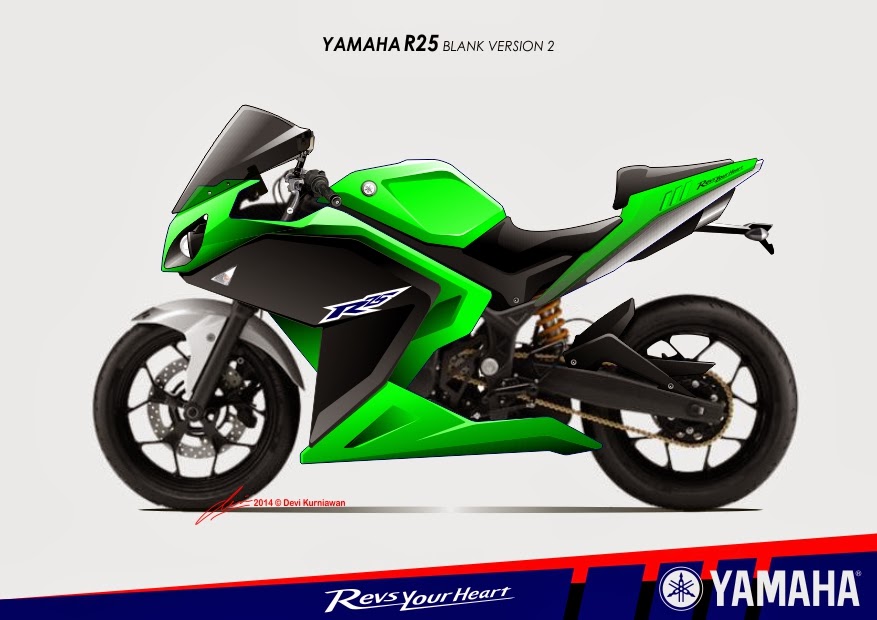 devmotosketch: Yamaha R25 V2